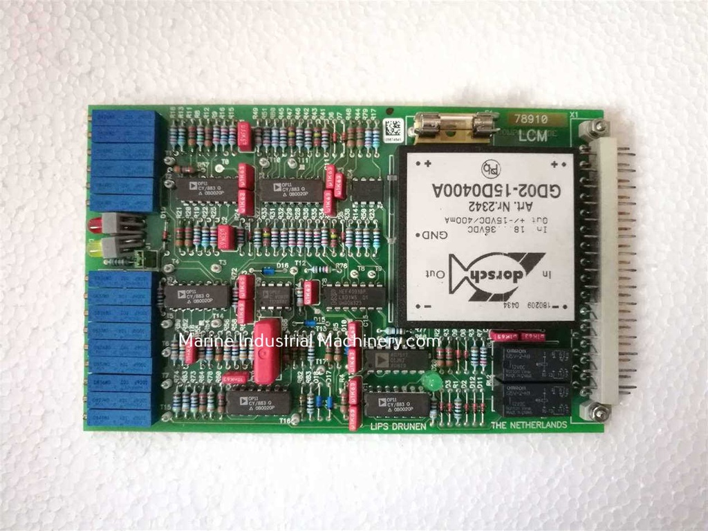 LIPS DRUNEN LCM 78910 Pcb Card | Marine Industrial Machinery