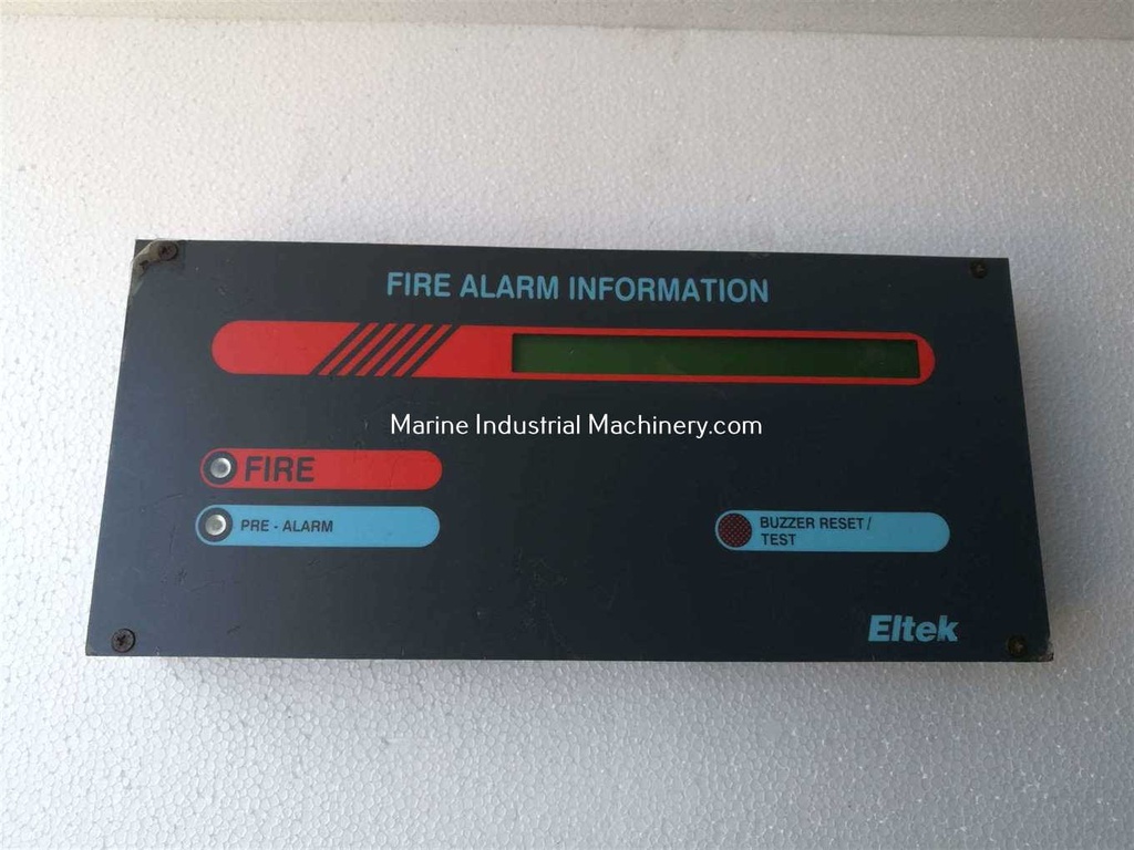 Eltek Fire Alarm System | Marine Industrial Machinery