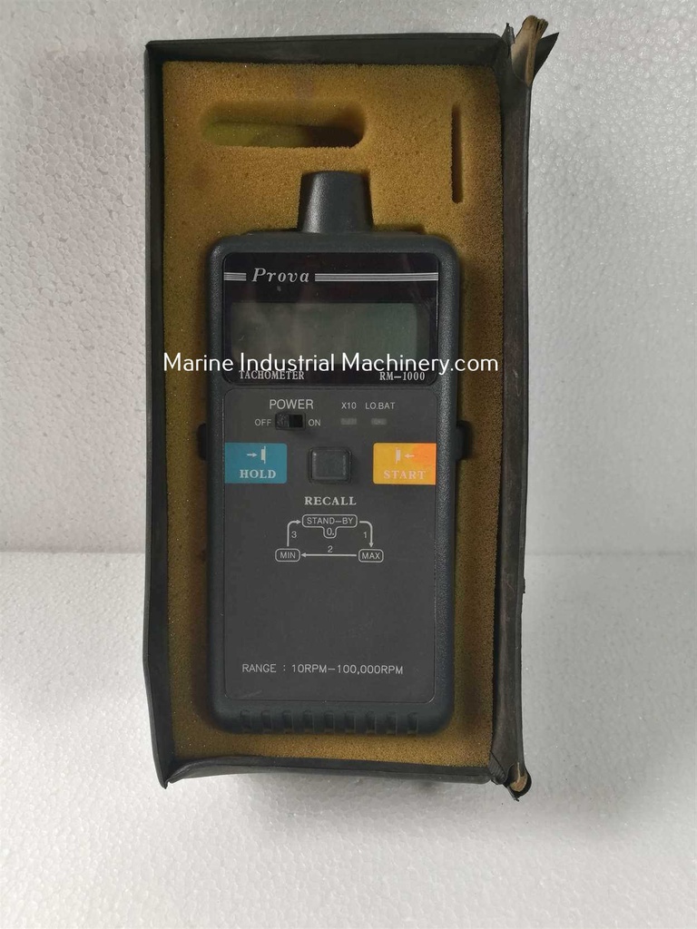 Prova RM-1000 Digital Optical Tachometer | Marine Industrial Machinery