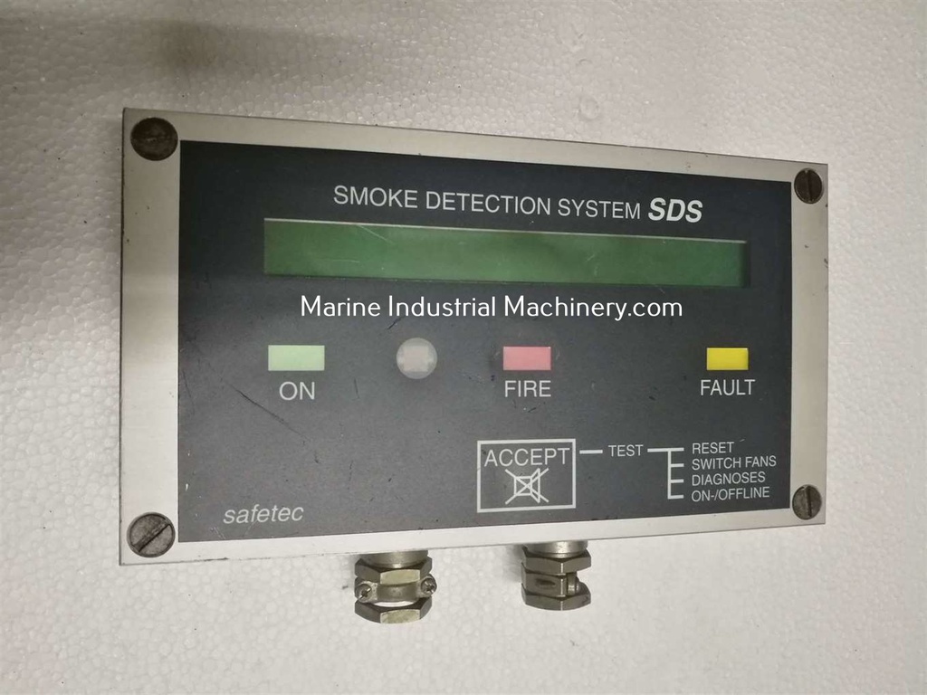 Safetec Smoke Detection System SDS-R/P Digital Control Fire Panel ...
