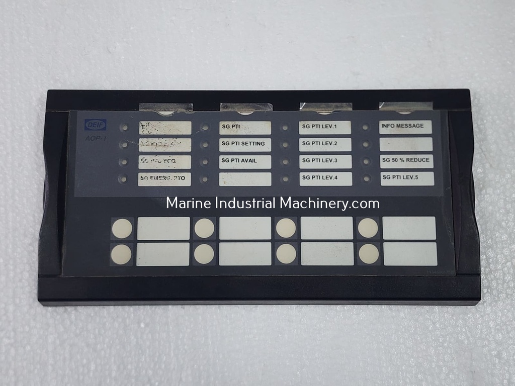 Deif AOP-1.1 DU2.1 DGU-7 Terminal Module | Marine Industrial Machinery