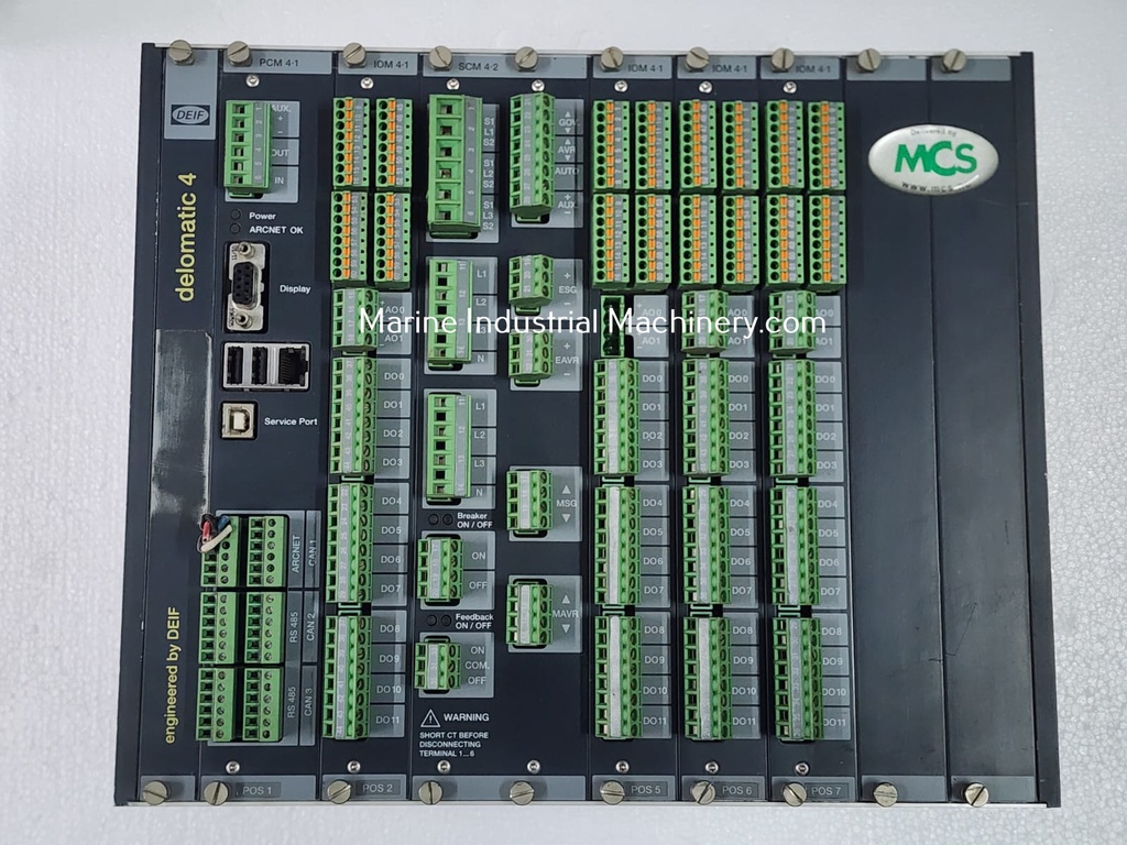 Deif Delomatic-4 DGU-007 Generator Control System | Marine Industrial ...