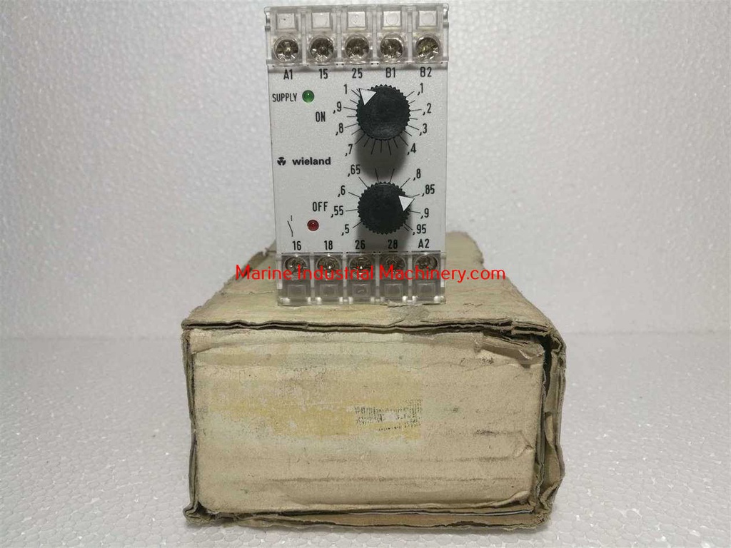Wieland SXT12 Current Monitoring Relay | Marine Industrial Machinery