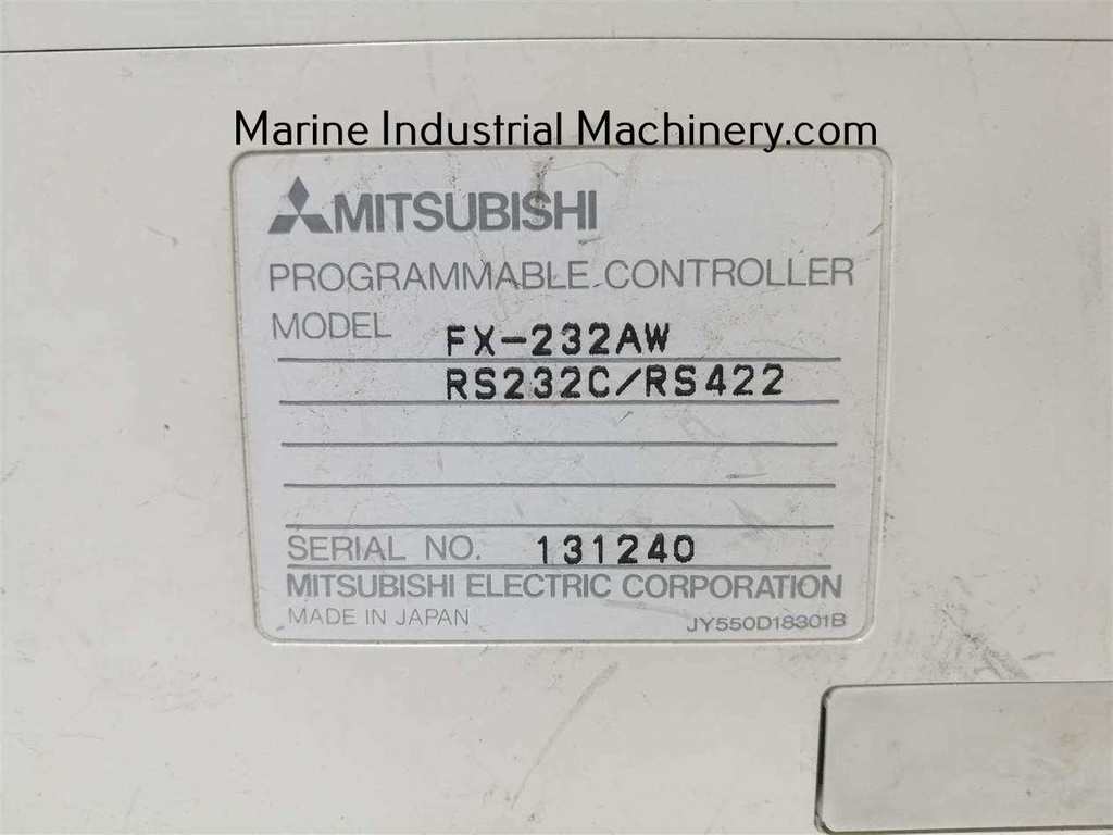 Mitsubishi FX-232AW RS232C/RS422 Programmable Controller | Marine ...
