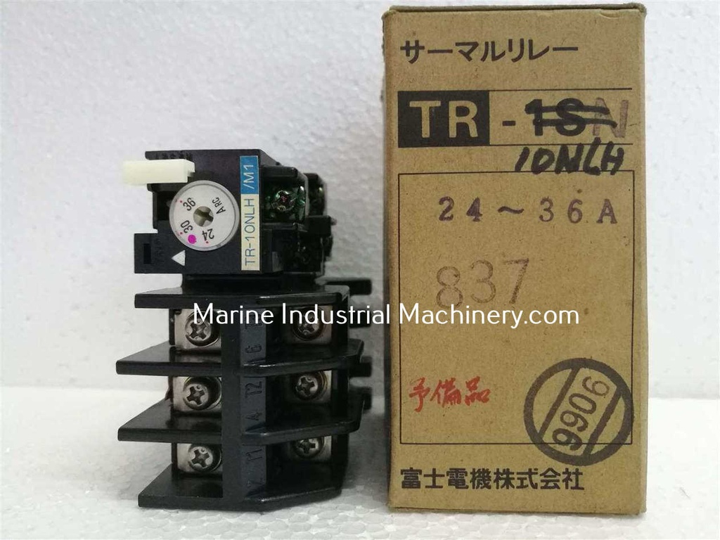 Fuji Electric TR-10NLH/M1 Thermal Overload Relay(24-36A) | Marine Industrial Machinery