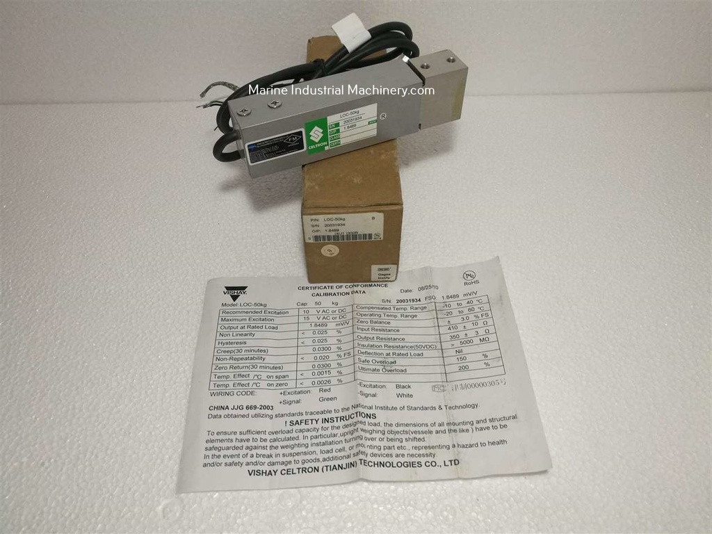 Celtron LOC-50kg Load Cell | Marine Industrial Machinery