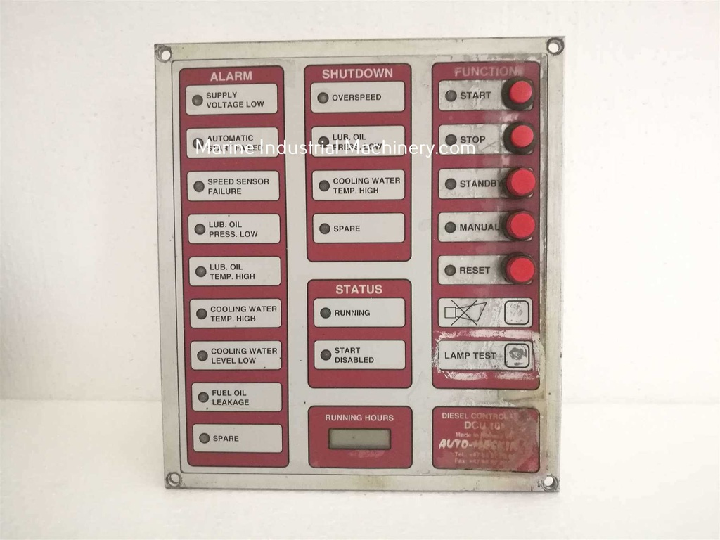 Auto-Maskin DCU 105 Diesel Control Unit | Marine Industrial Machinery