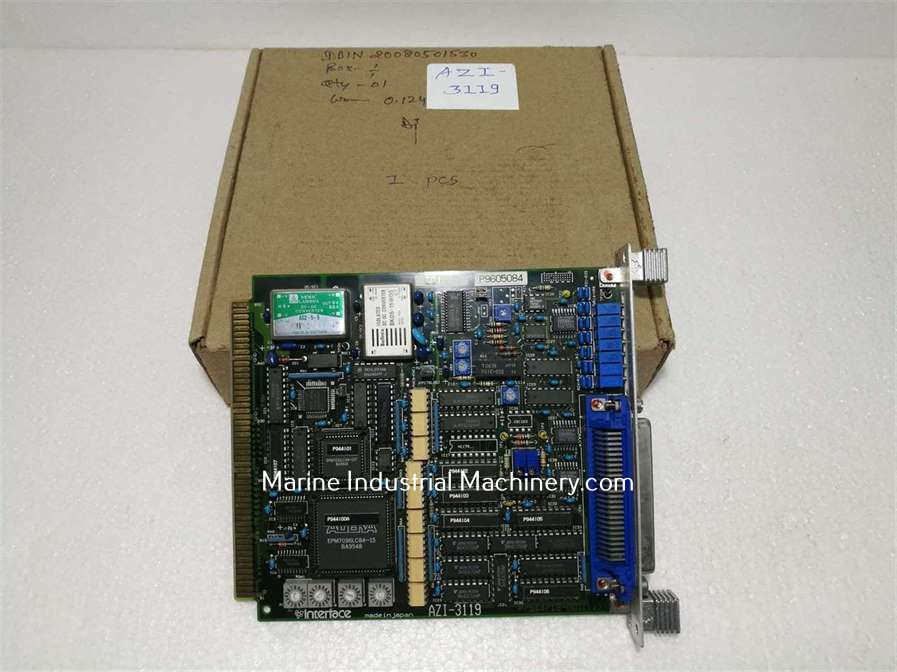 Interface AZI-3119 Pcb Card | Marine Industrial Machinery