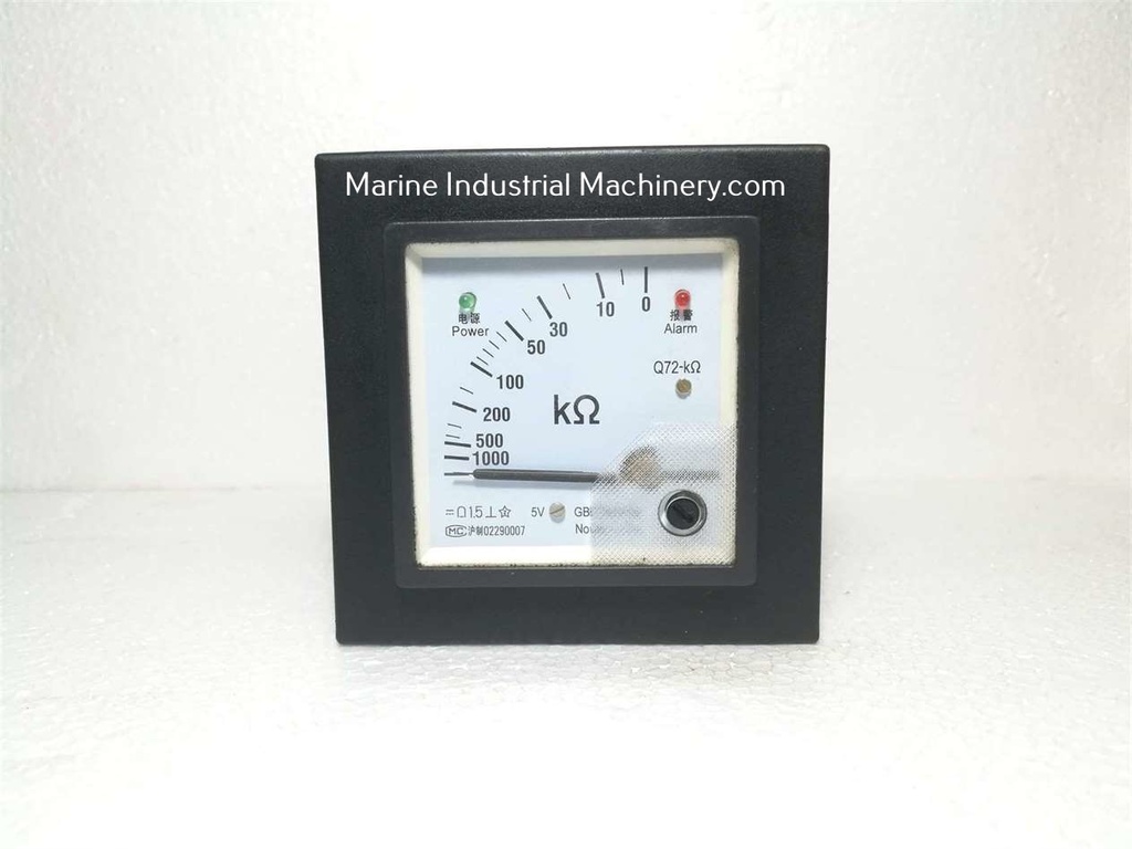 Q72-kohm Insulation Resistance Meter | Marine Industrial Machinery