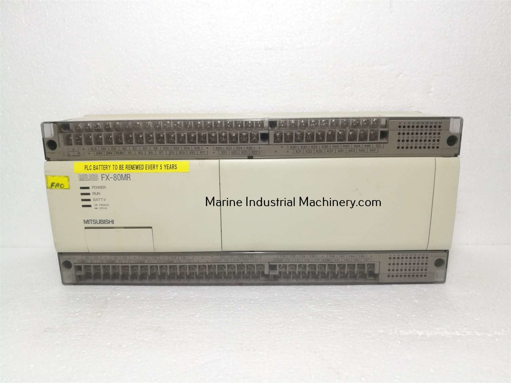 Mitsubishi Melsec FX-80MR-ES Programmable Controller | Marine ...