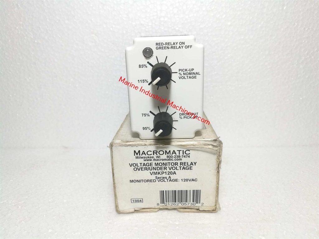 Macromatic VMKP120A Voltage Monitor Relay Over/Under Voltage | Marine ...