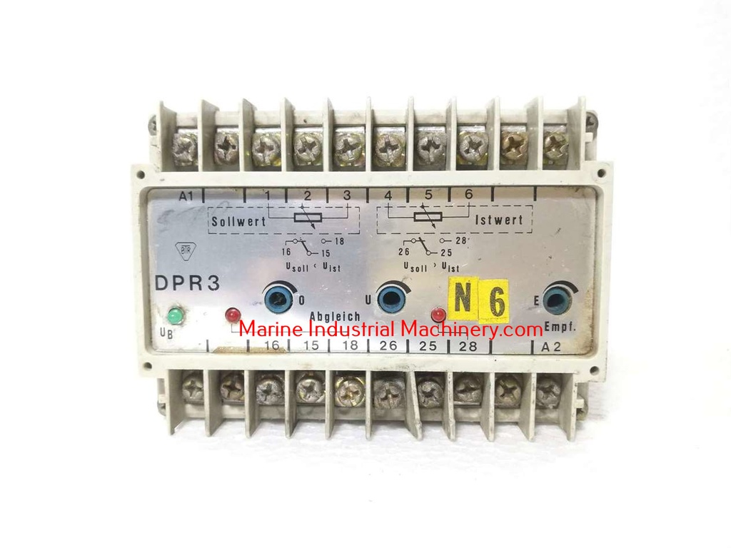 Blumberger BTR DPR3 Transducer | Marine Industrial Machinery