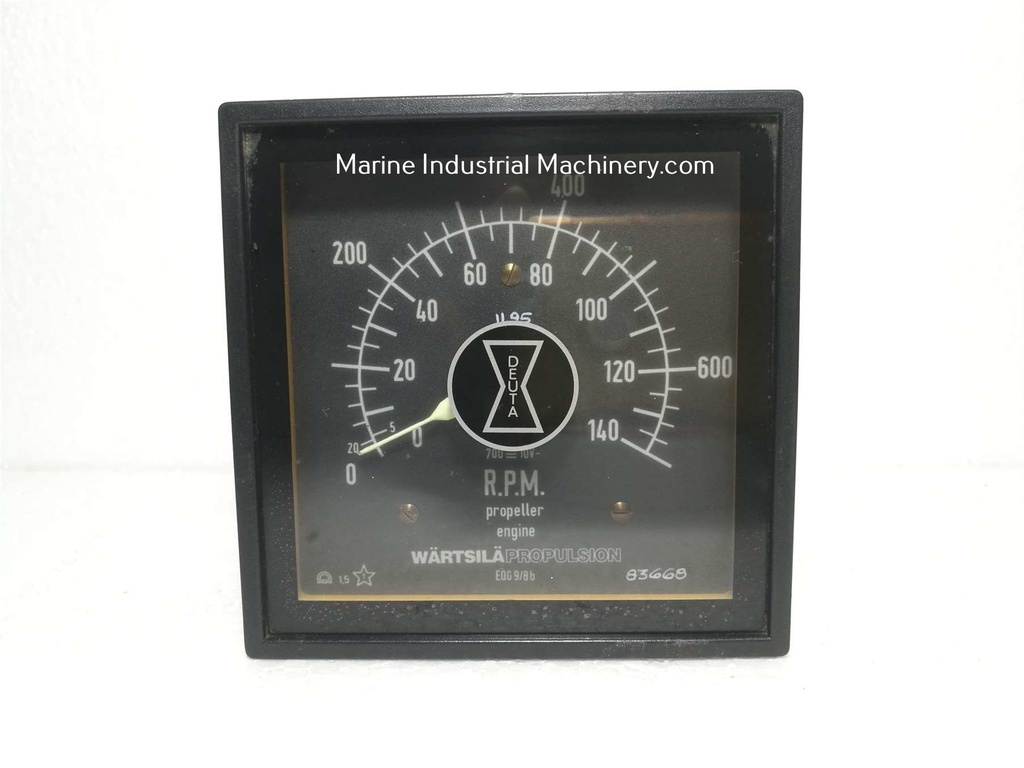 Wartsila Propulsion 83668 R.P.M Meter | Marine Industrial Machinery