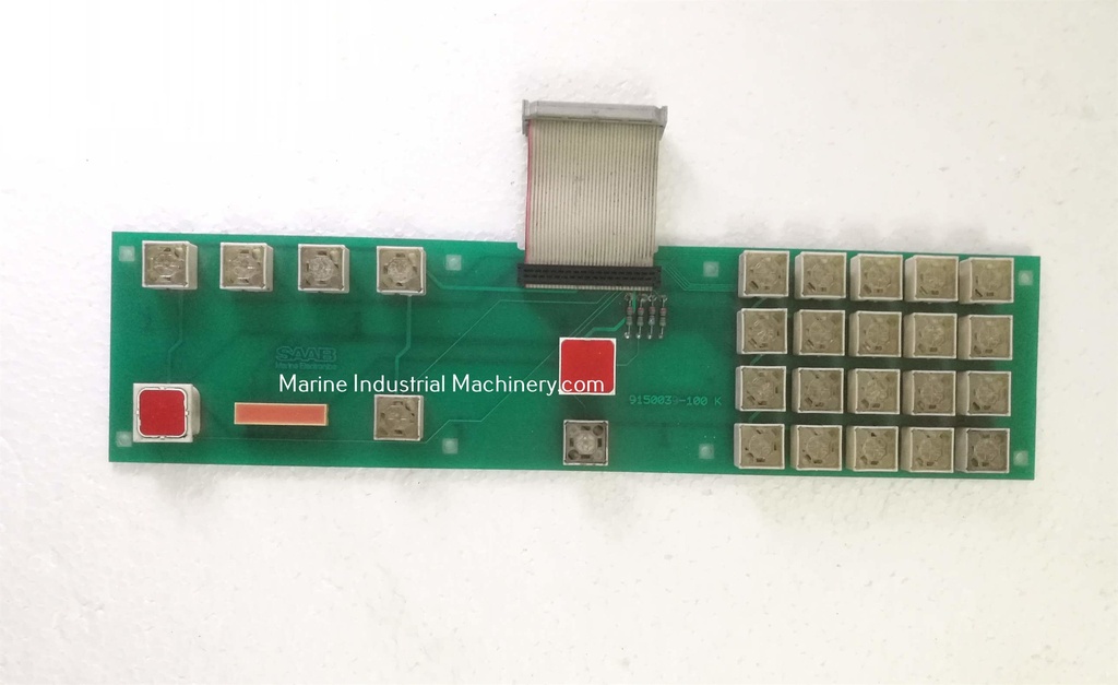 Saab Marine 9150039-100 K Pcb Keyboard DPU | Marine Industrial Machinery