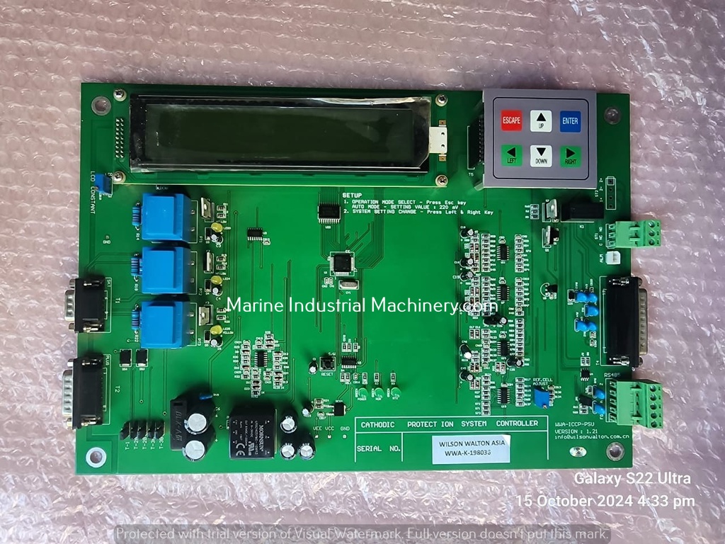 Wilson Walton WWA-ICCP-PSU Cathodic Protection System Controller ...