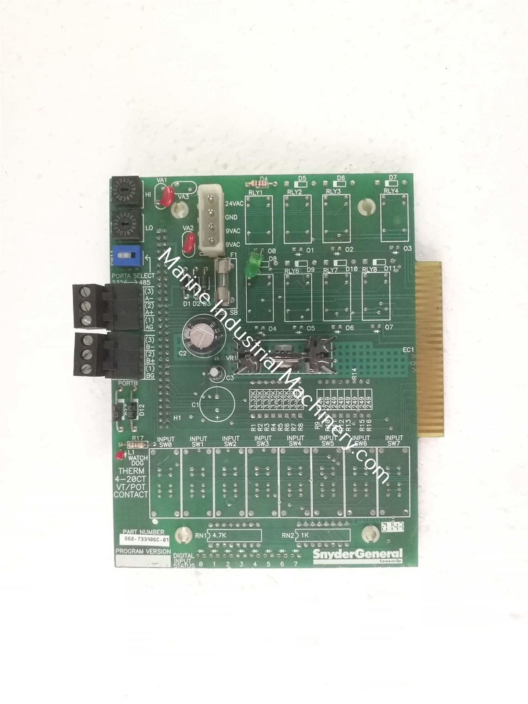 Snyder General 860-733906C-01 Pcb Card | Marine Industrial Machinery