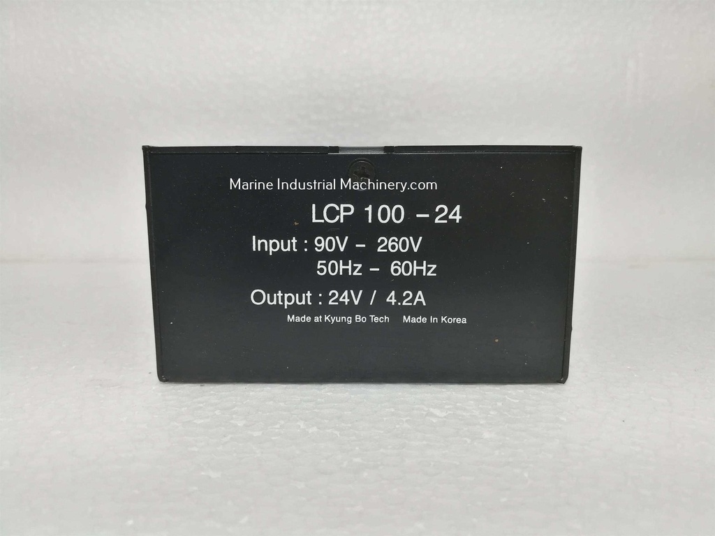 Kyung Bo Tech LCP 100-24 Power Supply | Marine Industrial Machinery