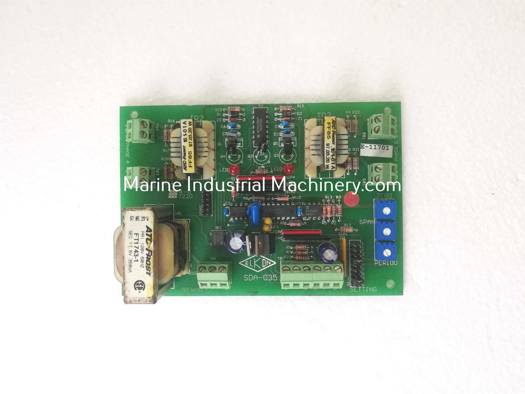 Elkon SDA-035 Control Card | Marine Industrial Machinery