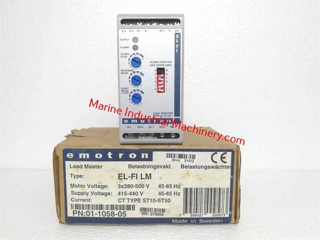 Emotron EL-FI LM Digital Load Monitor | Marine Industrial Machinery